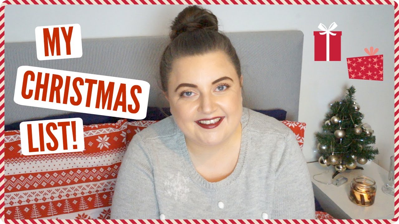 What's On My Birthday & Christmas List 2019! | KayleighMC - YouTube