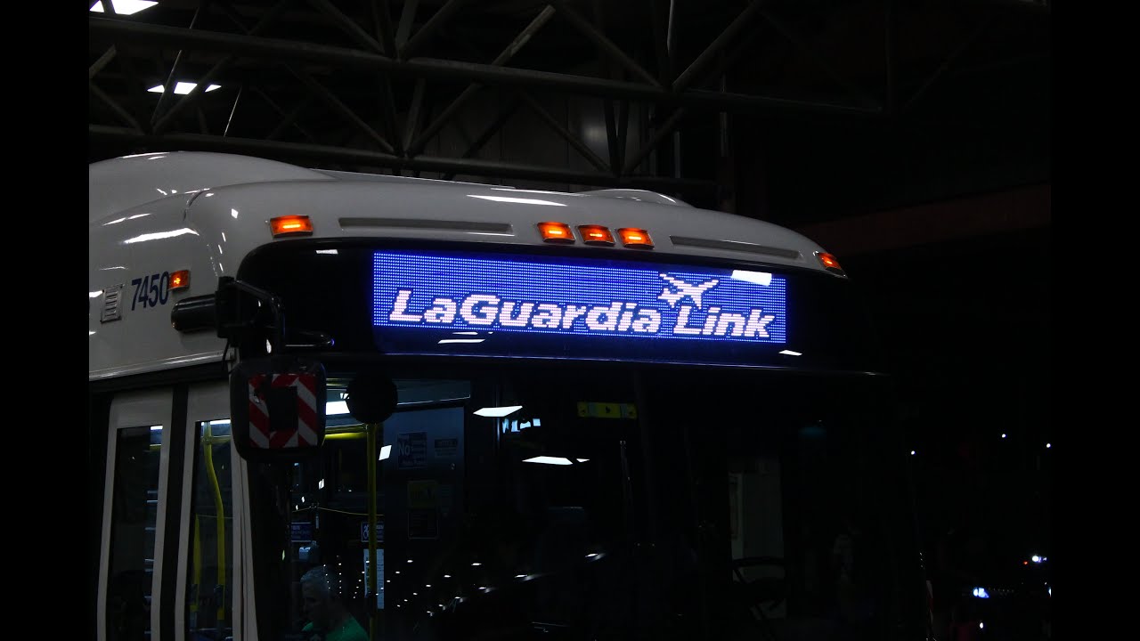 MTA Bus Laguardia Link, Q70SBS Destination Sign New Flyer XD40 7446 ...