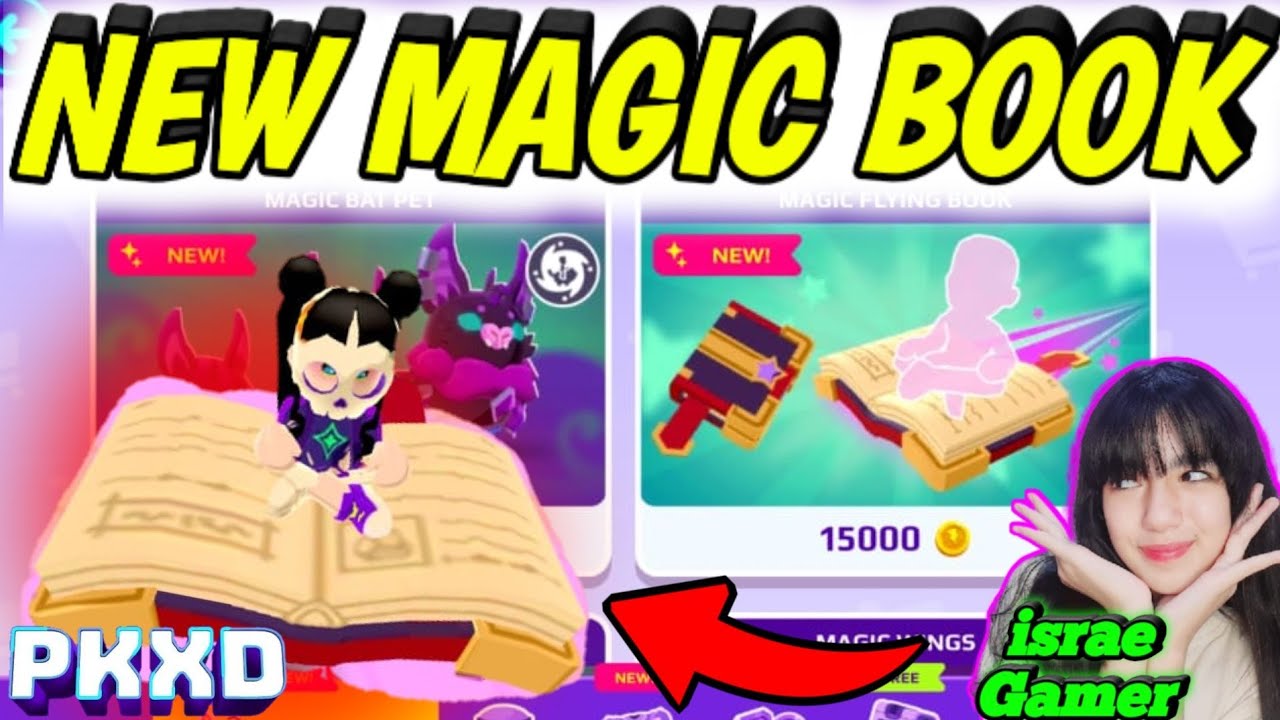 PK XD NEW MAGIC FLYING BOOK IS HERE😱📕 - YouTube