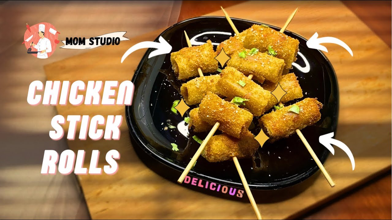 പുതുമയിൽ ഇഫ്താറിലേക്ക് ഒരു പൊളി സ്നാക്ക് || Chicken Stick Rolls 😋 ...