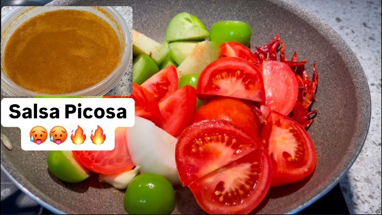 Salsa Picosa🥵🥵🔥🔥, salsa Mexicana🇲🇽 - YouTube
