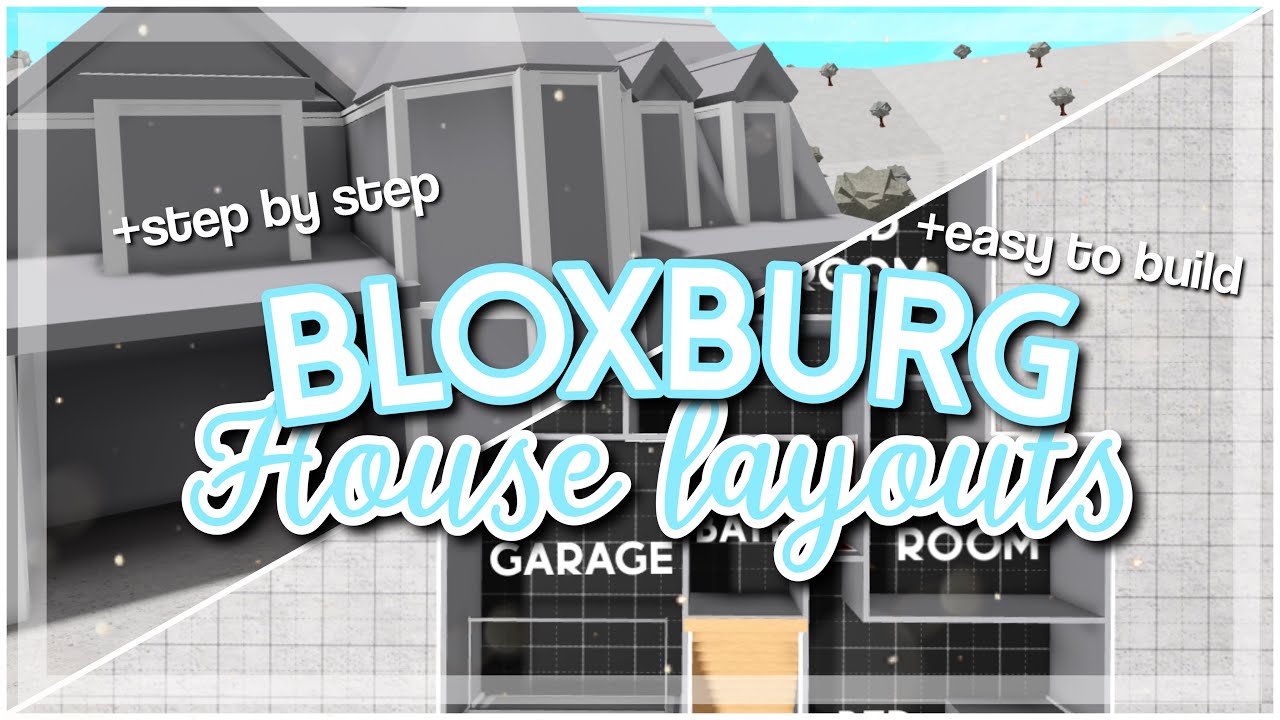 5 FREE Bloxburg Roleplay HOUSE Layouts | Step by Step Tutorials | Free ...