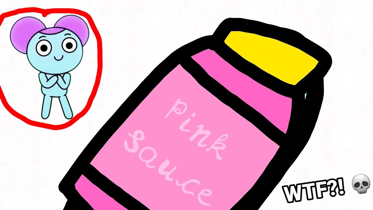 Pibby tries the Pink Sauce - YouTube