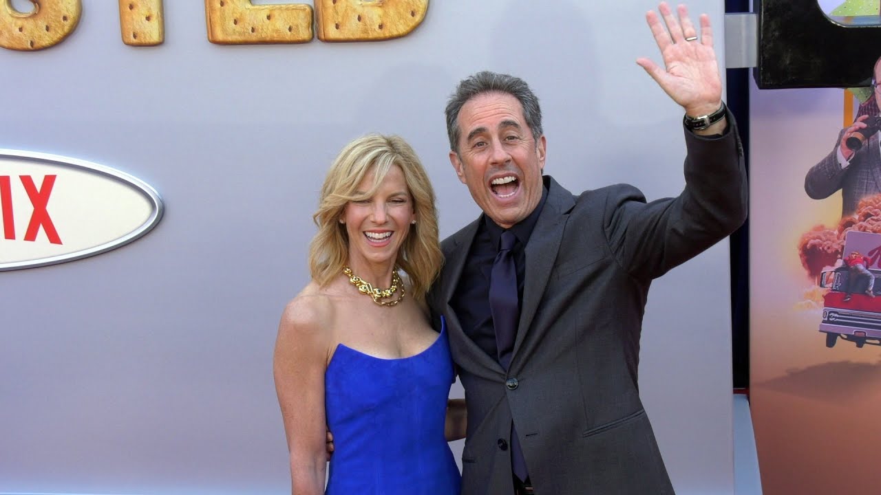 Jerry Seinfeld and Jessica Seinfeld attend Netflix's "Unfrosted" red ...