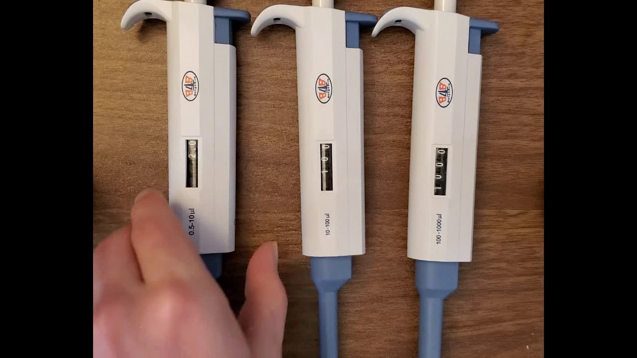 Essential Biochem Lab Equipment: Micropipettes - YouTube