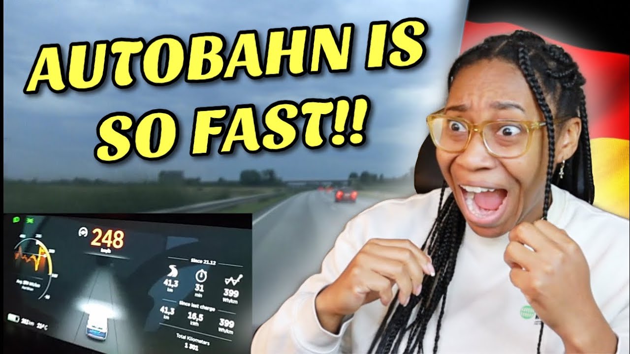 AMERICAN REACTS TO GERMAN AUTOBAHN 😳 (WHAT IS IT REALLY LIKE TO DRIVE ...