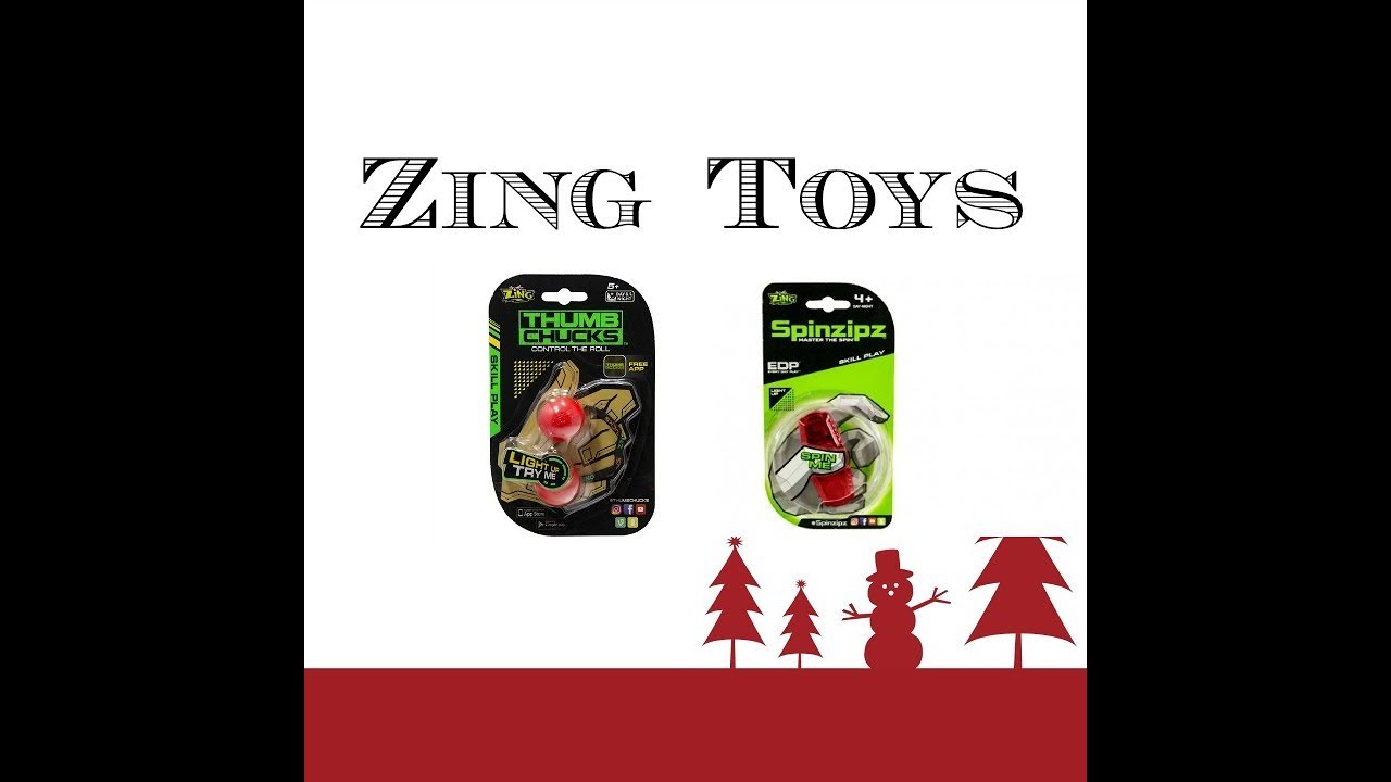 Zing Everyday Play Range | SpinZipz Spinners & Thumb Chucks (Fidget ...