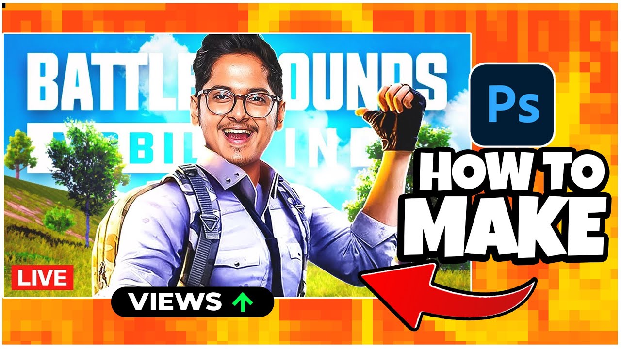 BGMI is Back ! | Make Thumbnails like MORTAL ! Easy Tutorial - YouTube