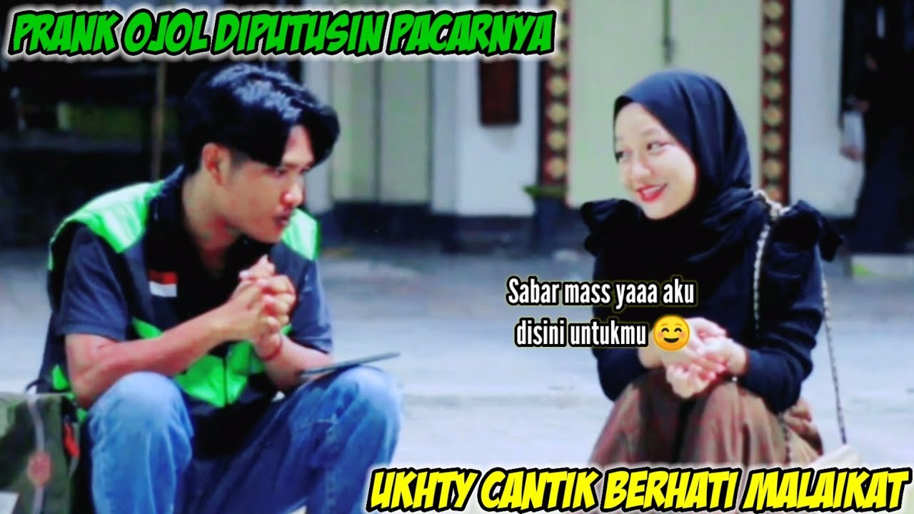 REAKSI UKHTY CANTIK KETIKA MENDENGAR OJOL DIPUTUSIN PACARNYA - YouTube