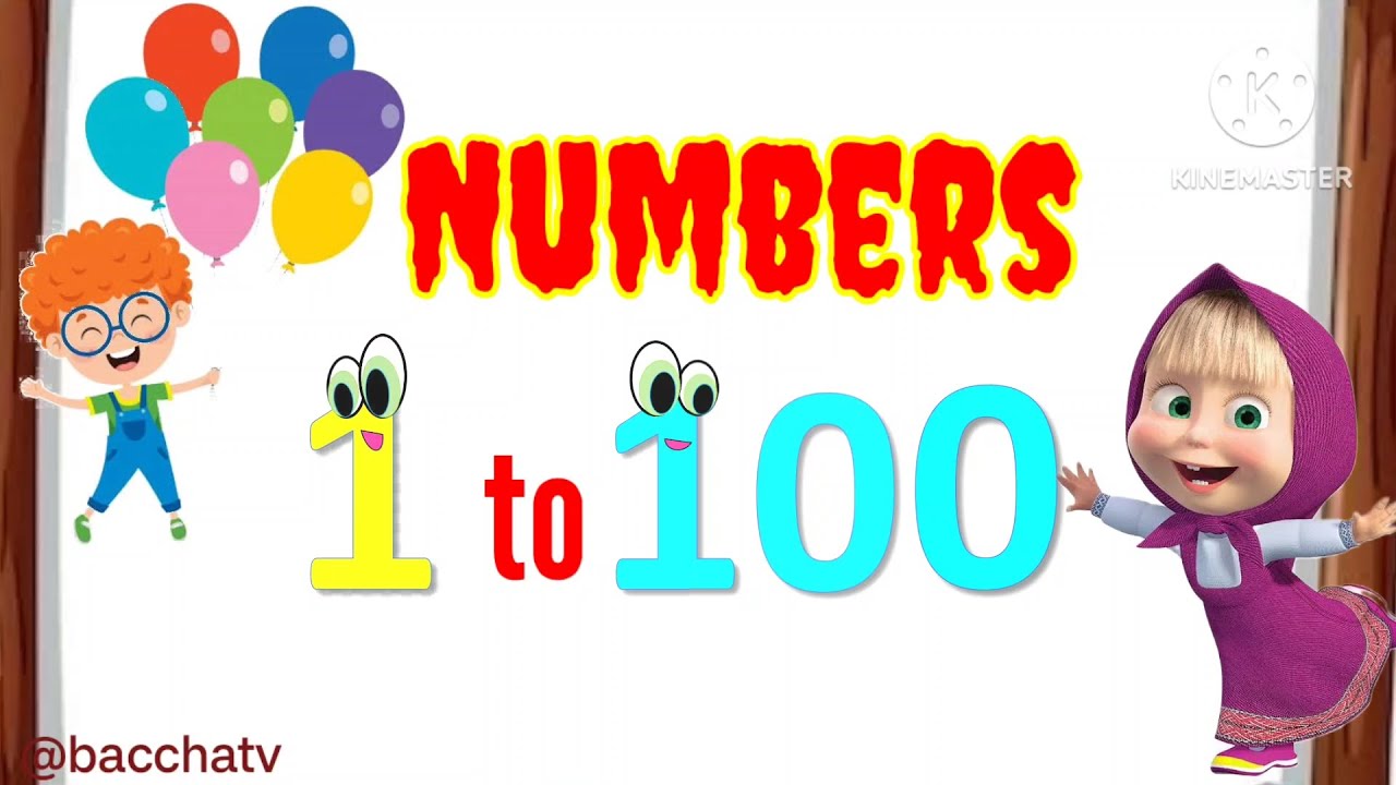 123 100 tak | 1 se 100 tak | 123 Numbers | Numbers | Number | 1 2 3 ...