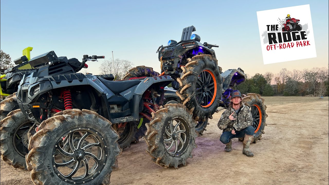 CARS ON FIRE, RACING and MUDDING | The Ridge Off-Road Park - YouTube