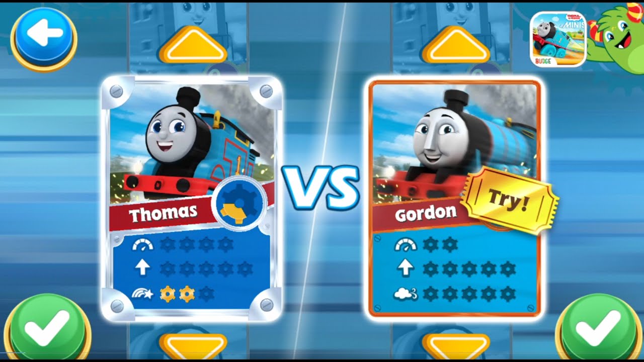 Thomas & Friends: Go Go Thomas , Thomas Vs Gordon Double tap - YouTube