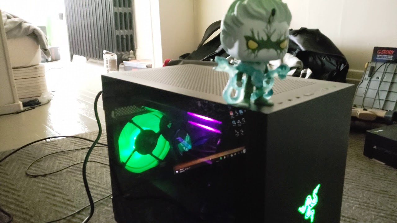 Razer ITX PC build 3070 - YouTube