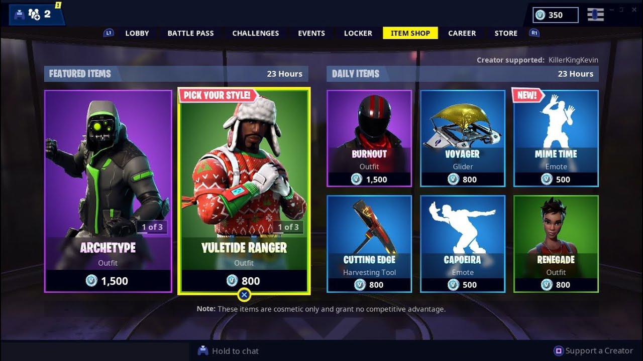 NEW MIME TIME EMOTE: Fortnite Item Shop - YouTube