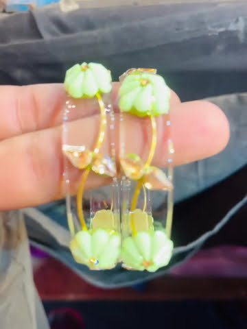 NEW FLOWER BANGLES SET IN MANY COLORS at mamu fancy Bangles store # ...