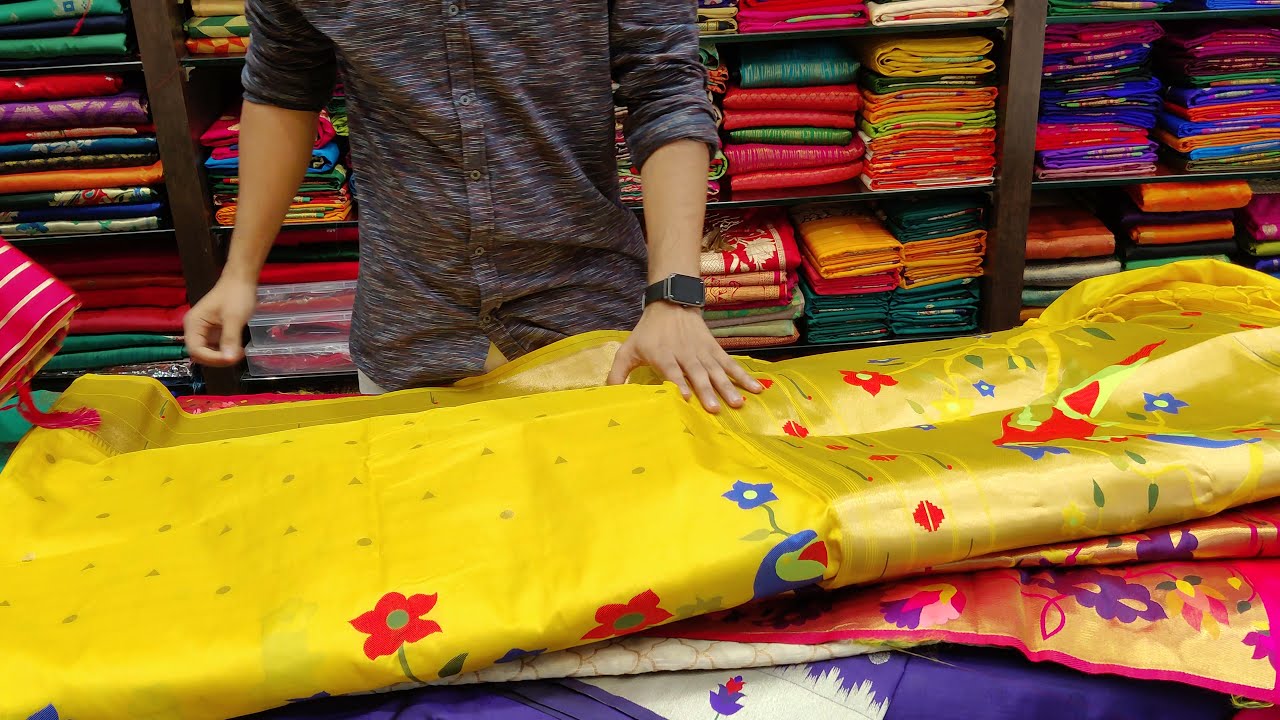 shivshahi Paithani new pattern launch ( part - 1 ) - YouTube