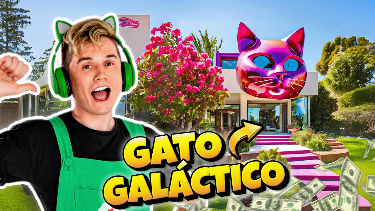 Essa é a Vida Luxuosa de Gato Galáctico, um Dos Maiores Youtubers do ...