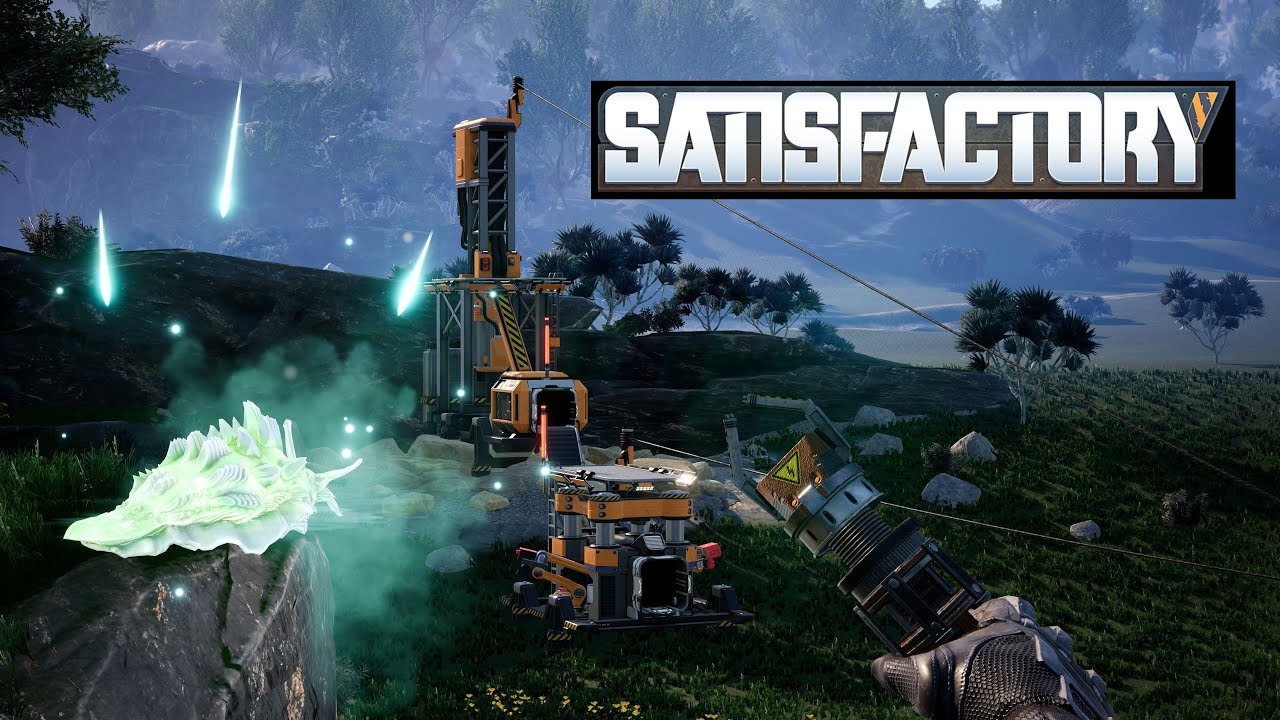 Satisfactory Let's Play - Ep.1 Unlocking Tier 1 - YouTube