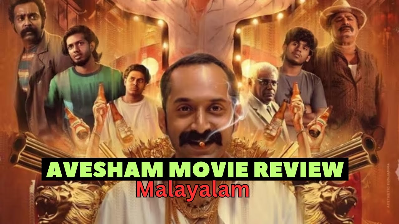 Aavesham Movie Review | Jithu Madhavan |Fahadh Faasil |Sushin Shyam ...