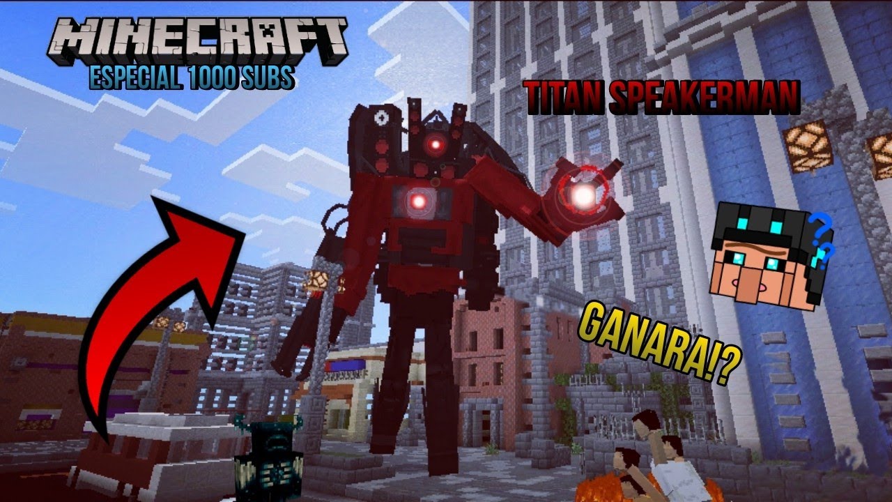 Titan Speakerman vs Los Mods mas poderosos en Minecraft 🛡 Skibidi Toilet Mod - YouTube