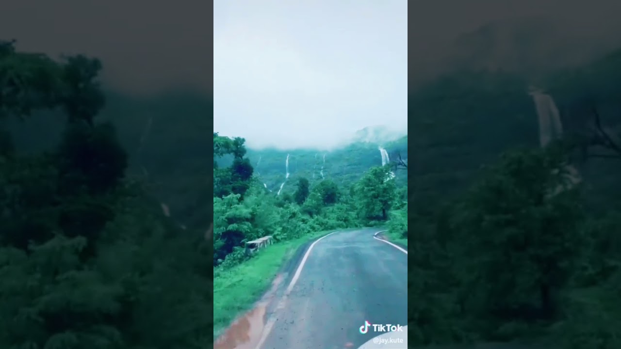 khandi waterfall, Lonavala pune - YouTube