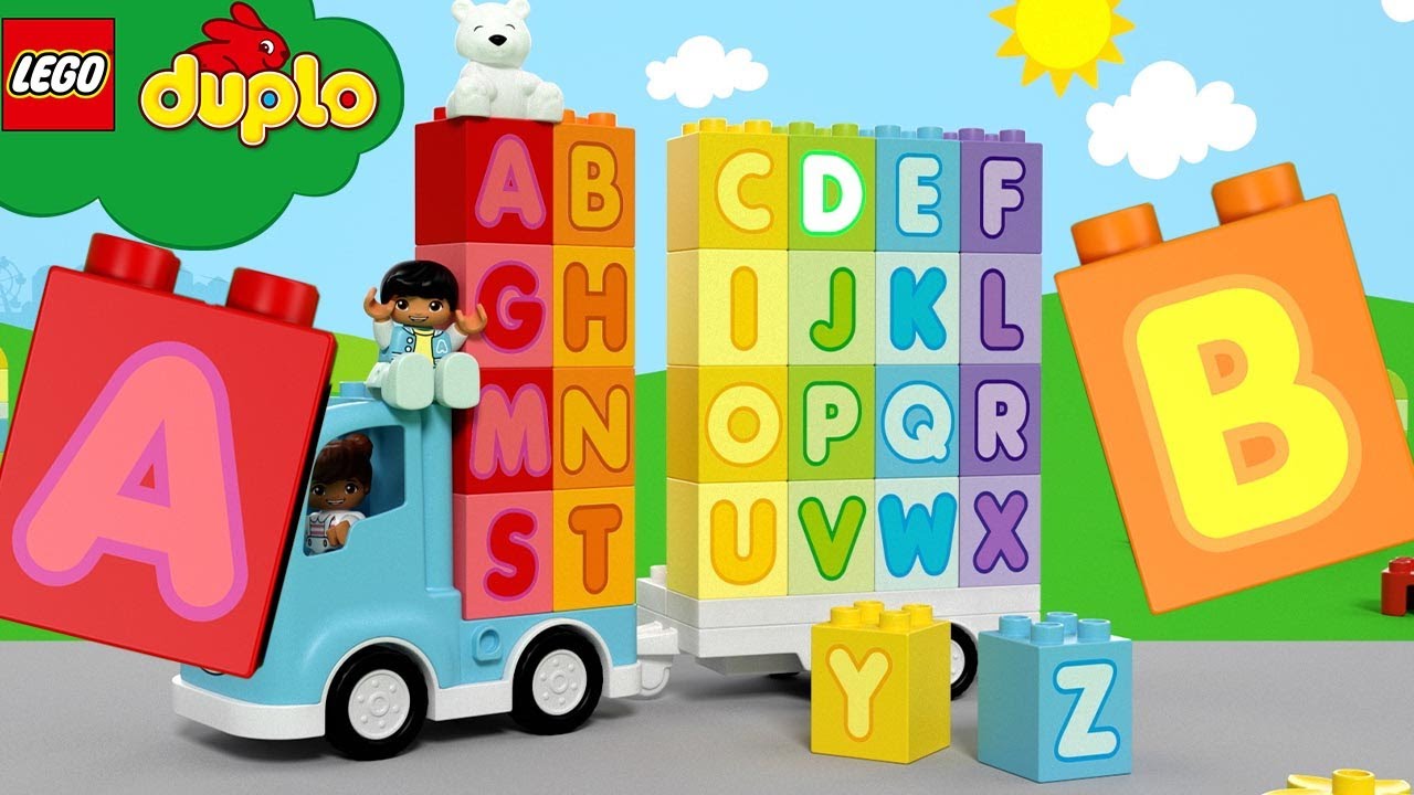 LEGO | Alphabet Song | ABC 123 | LEGO DUPLO | Kids Songs | Sleep Baby ...