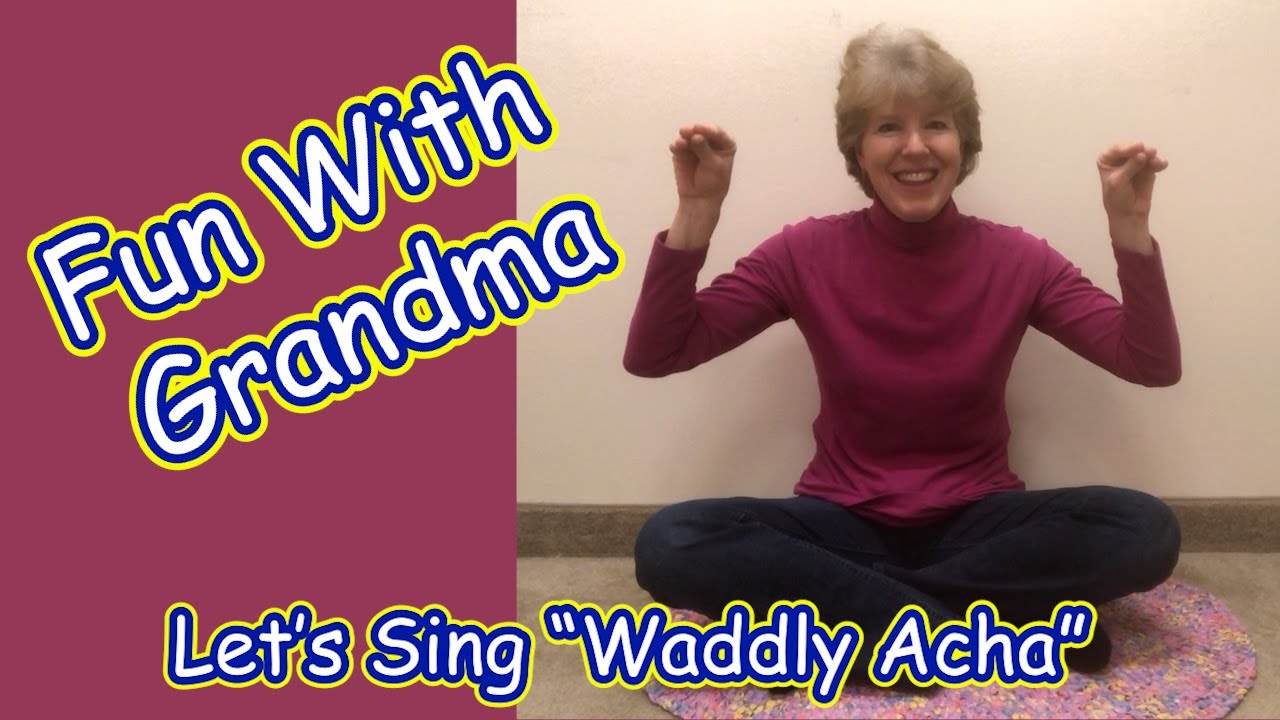 How to Sing "Waddly Acha" with Actions (Fun Action Songs for Kids ...