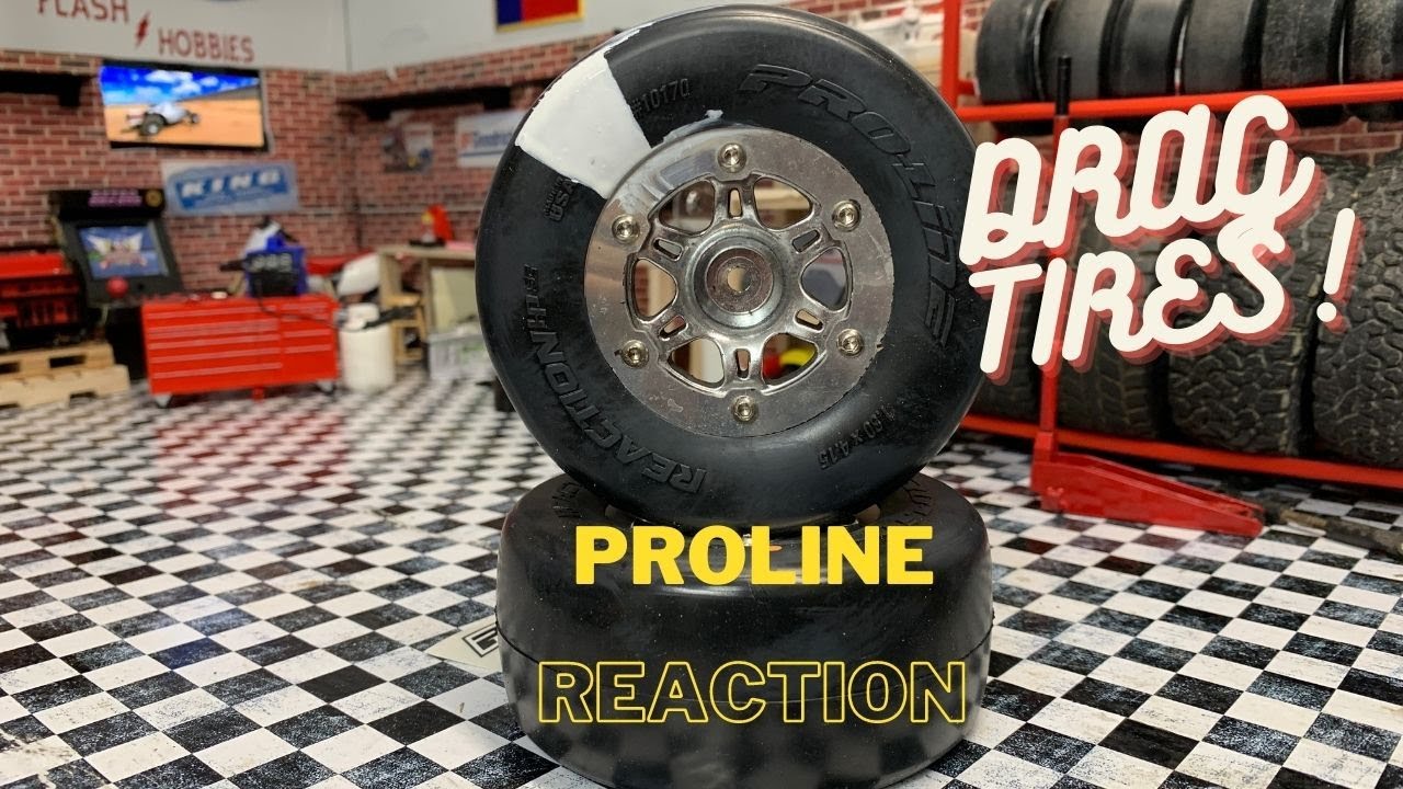 PROLINE REACTION DRAG SLICK TIRES - YouTube