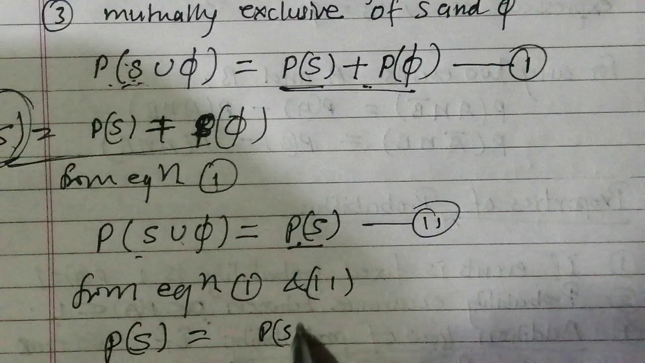 Probability Of Impossible Events Is Zero YouTube Probability Of Impossible Events Is Zero YouTube