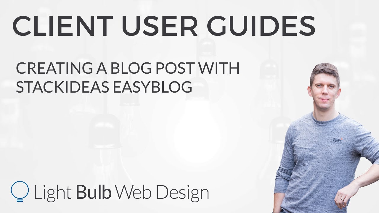 Using StackIdeas EasyBlog 6 for Joomla - YouTube