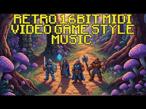 Retro 16bit Midi Video Game Style Music - YouTube