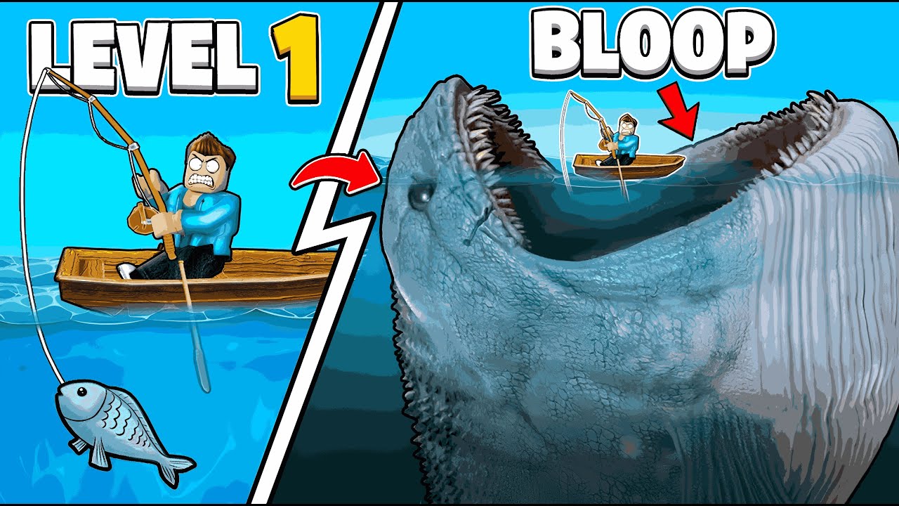 From Small Fish to the BLOOP! Ultimate Fishing Challenge! #roblox - YouTube