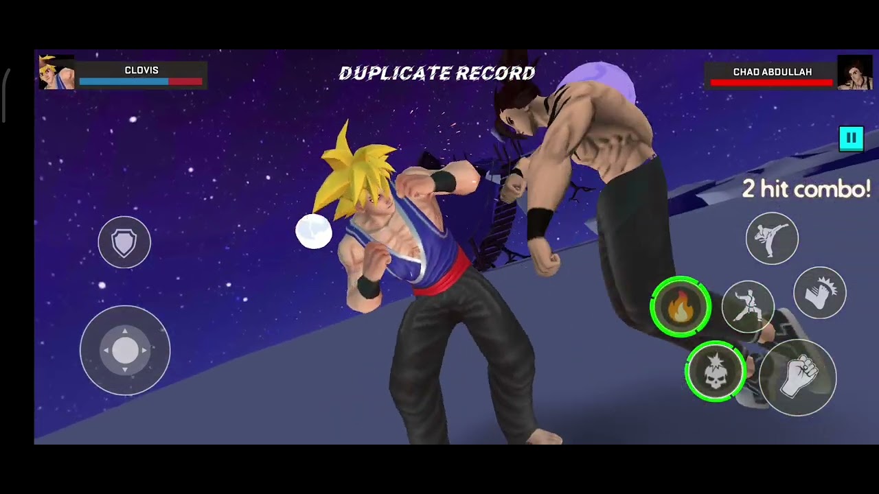 Anime Fighting - Clovis vs Chad Abdullah @duplicaterecord2424 - YouTube