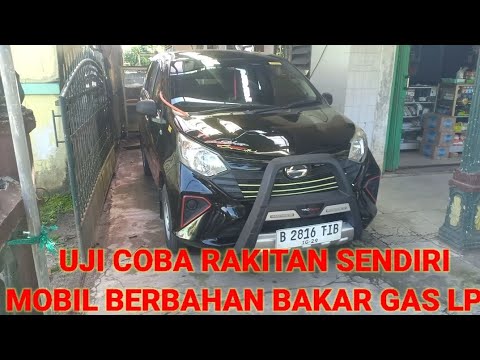 Mobil berbahan bakar gas rakitan sendiri - YouTube