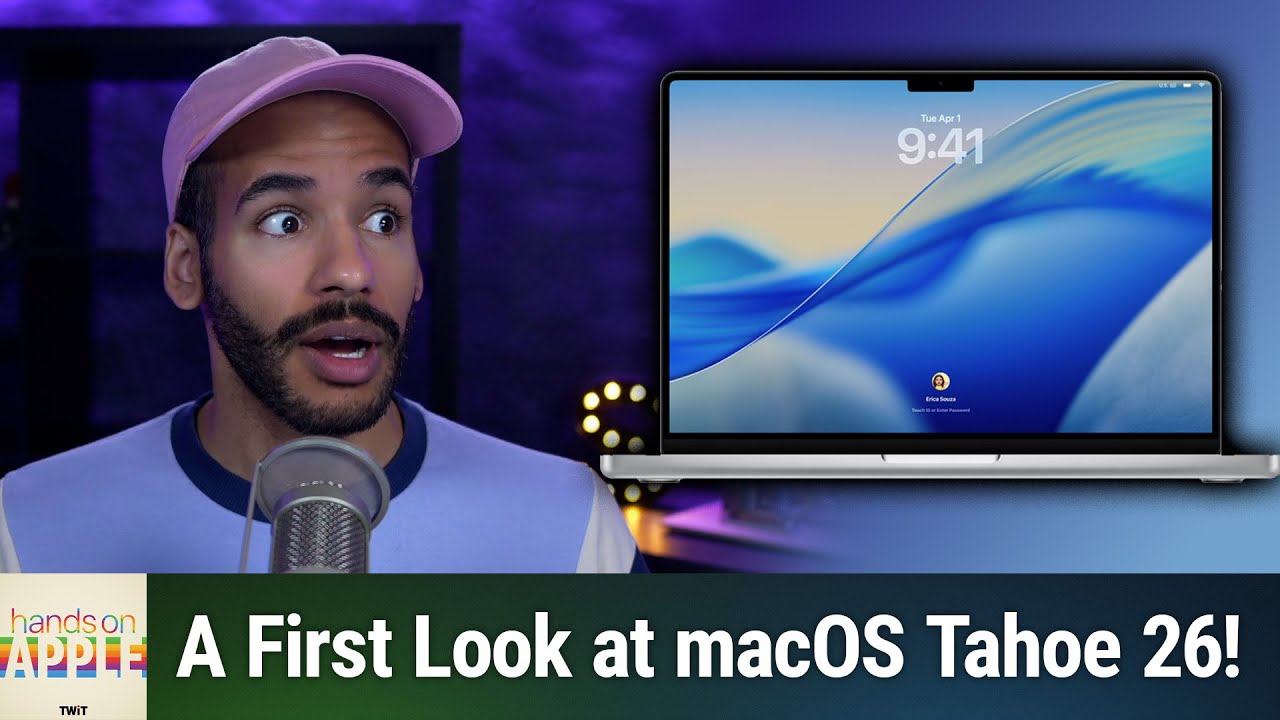 macOS Tahoe 26 - A Walkthrough as clear as Liquid Glass - YouTube