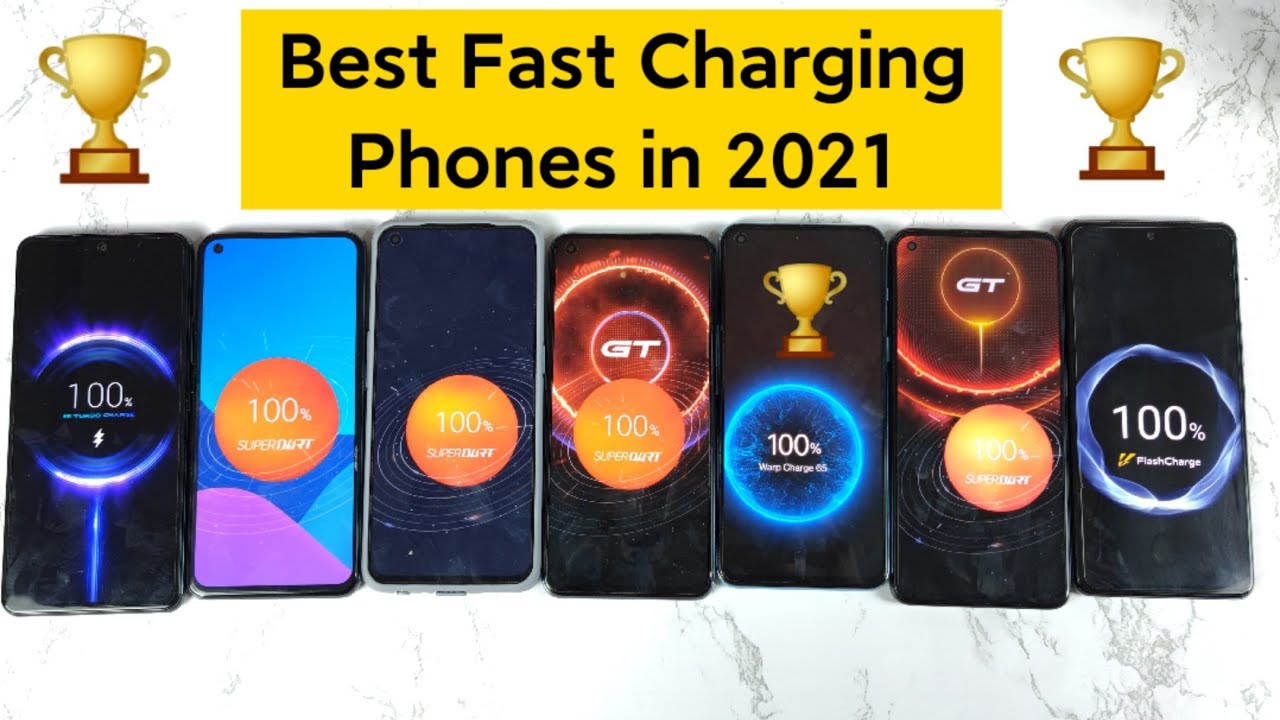 Best Fast Charging Phones in 2021 😍 - YouTube