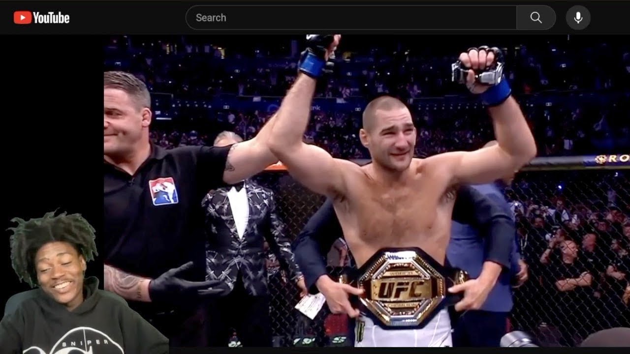 He Actually Did It! (Sean Strickland vs Izzy Adesanya) REACTION - YouTube