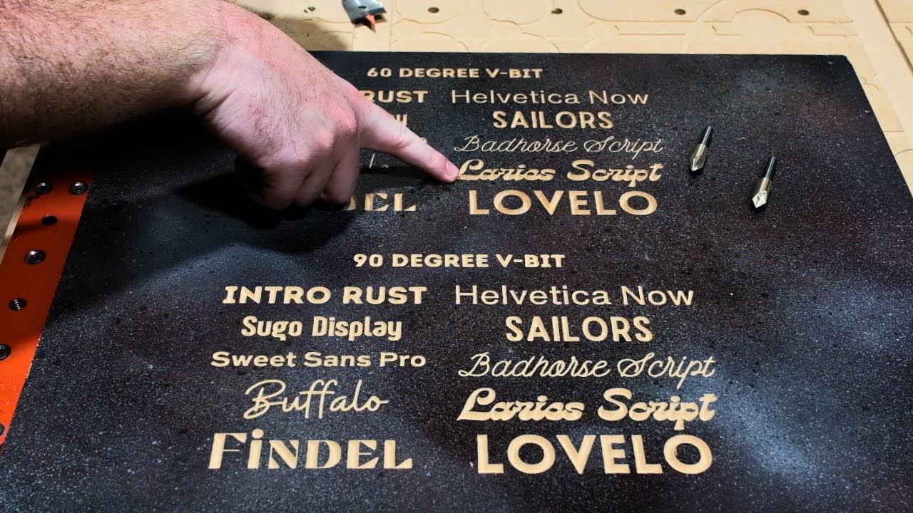 Let's Talk About Text (CNC) - YouTube