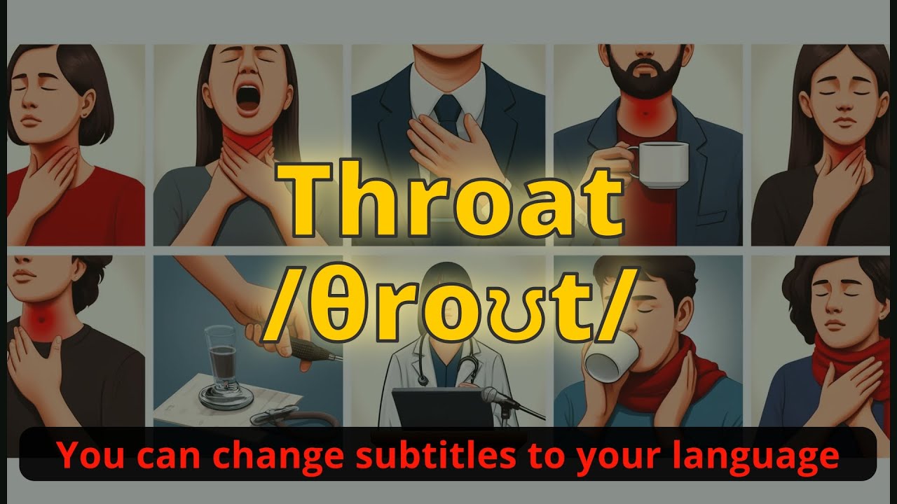 Throat meaning with 5 examples - YouTube