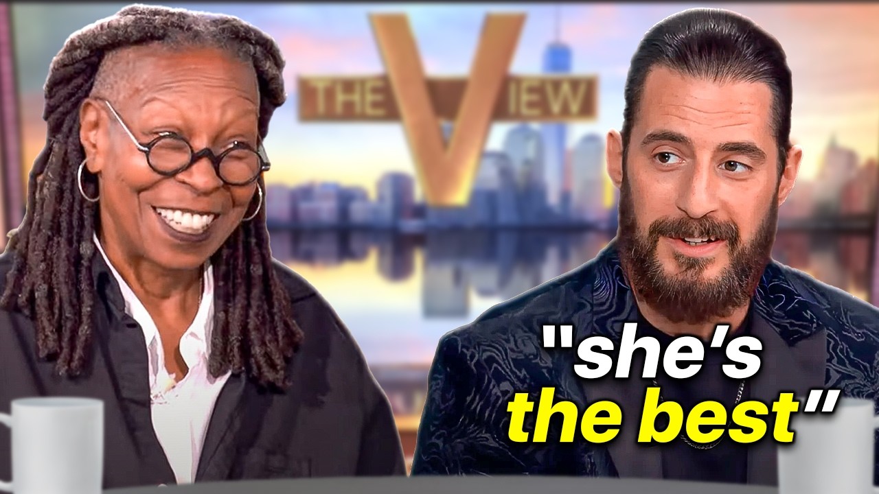 Whoopi And Jonathan Roumie
