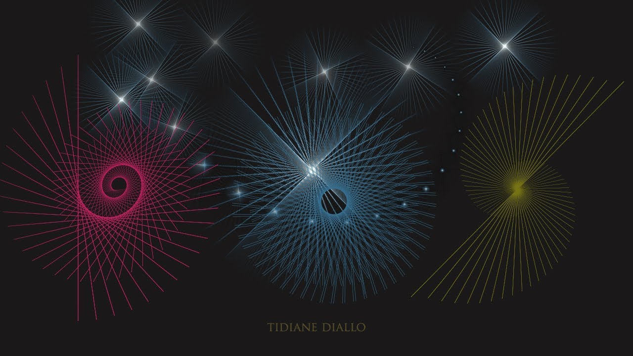 Photoshop CC: Créez des spirales magnifiques avec la rotation - YouTube