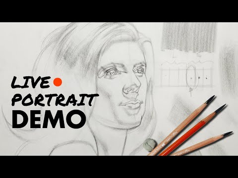 Female Head Drawing Livestream W/ Brian Knox - YouTube