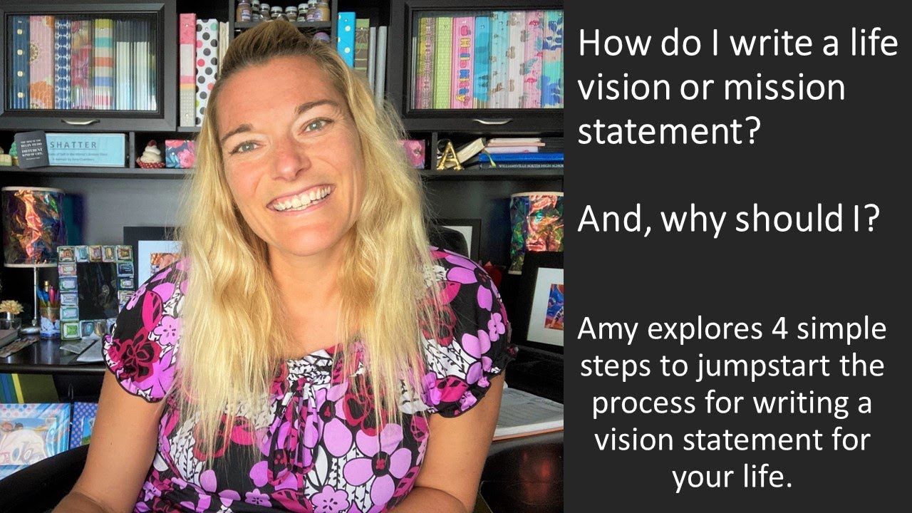 How to write a vision / mission statement for your life. And, yes ...