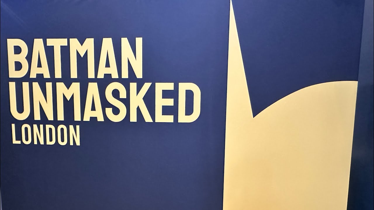 Batman Unmasked The Exhibition London - YouTube