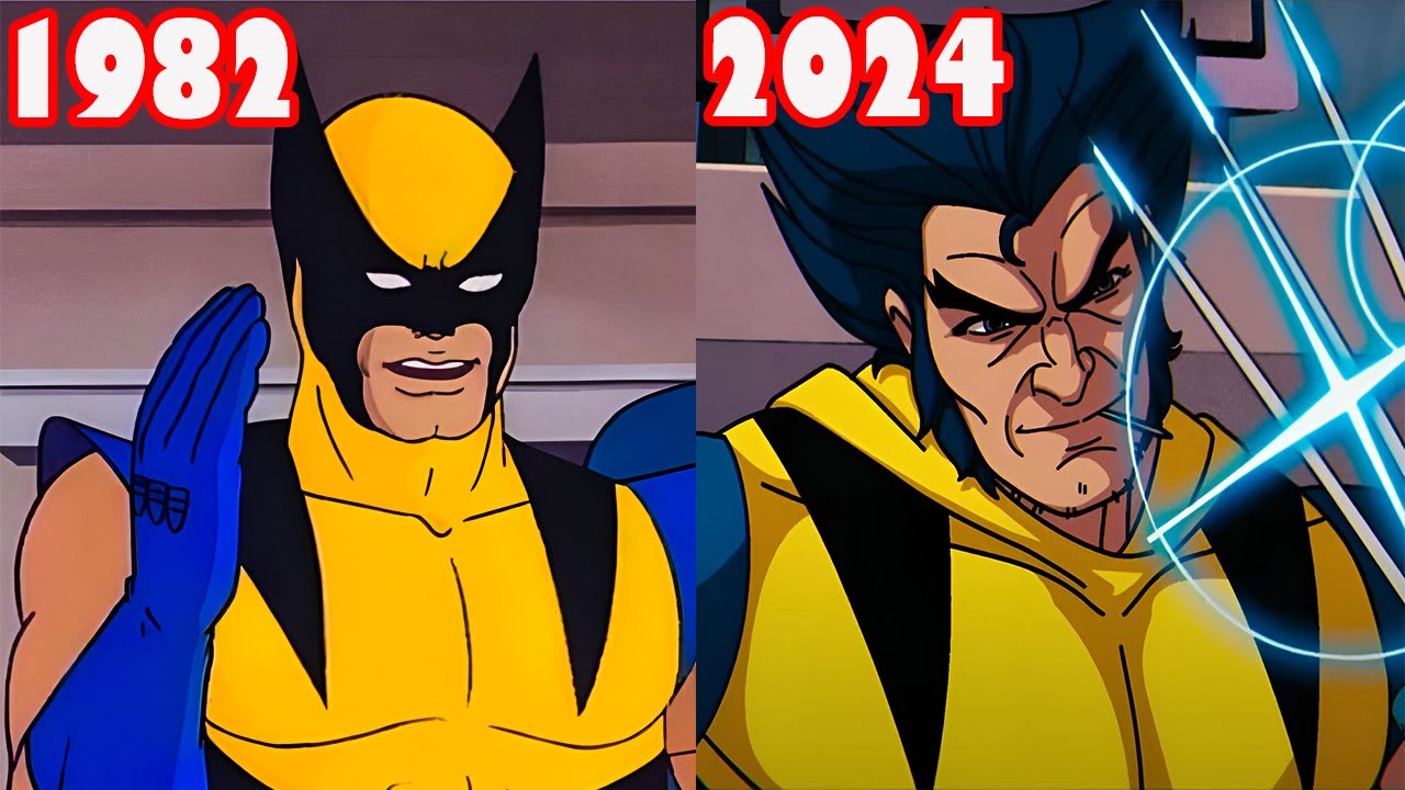 🚨 EVOLUCION Y CURIOSIDADES DE WOLVERINE ANIMADO 1982 - 2024 - YouTube