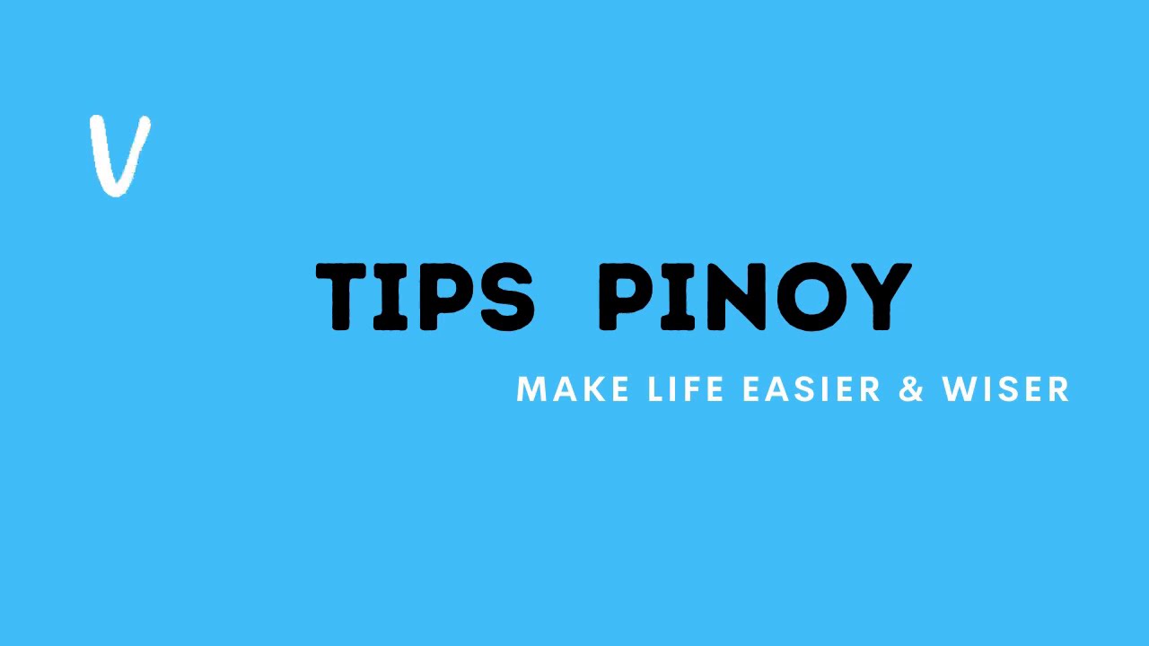 TIPS PINOY INTRO - YouTube