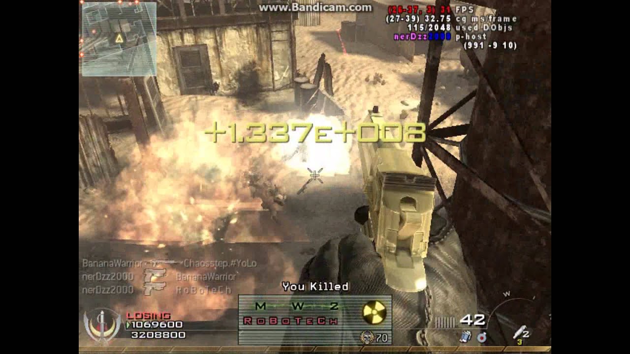 modern warfare 2: pc xp lobby - YouTube