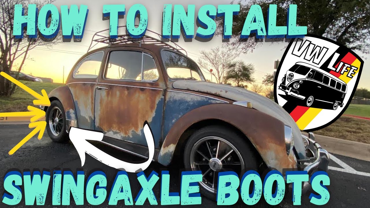 How To Install Swing Axle Boots on your VW! - YouTube