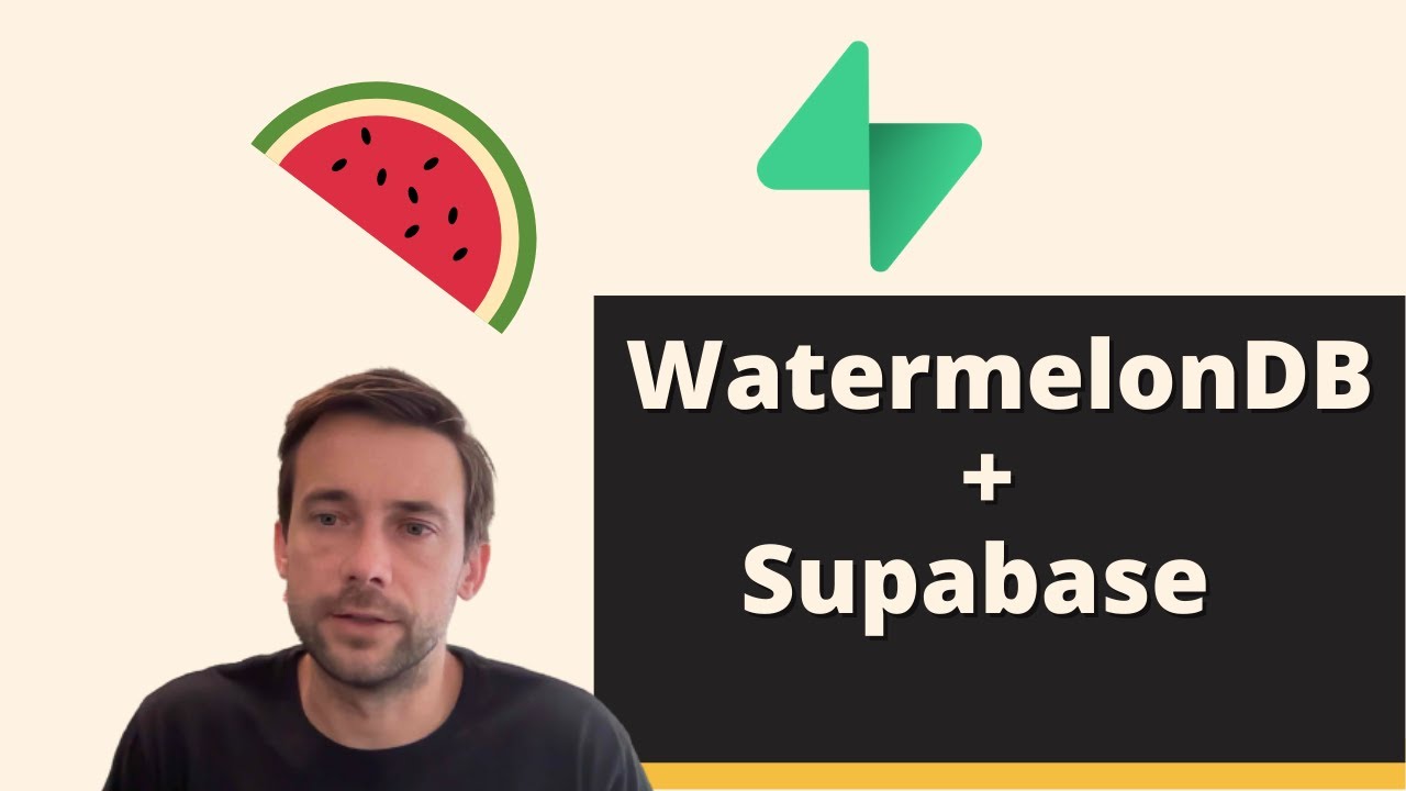 How to sync WatermelonDB with Supabase - YouTube