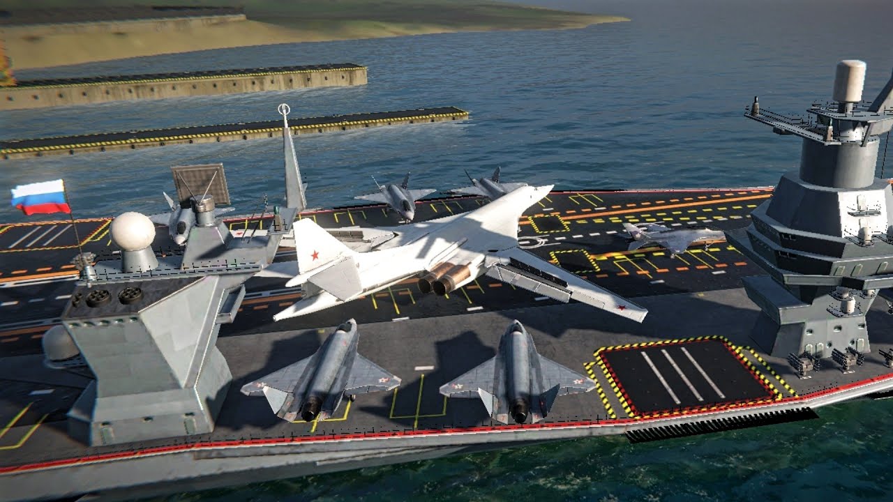 Modern Warships: Rf Shtrom with Tu-160M | SU-75 Checkmate | Full ...